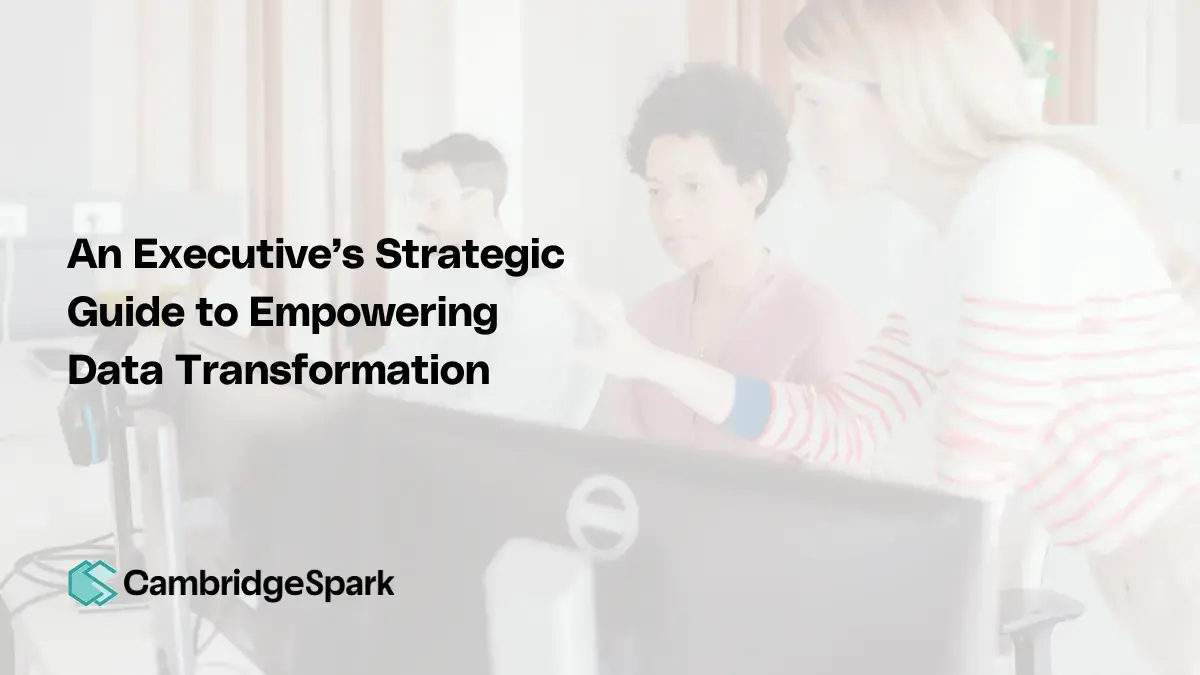 An Executive's Strategic Guide to Empowering Data Transformation